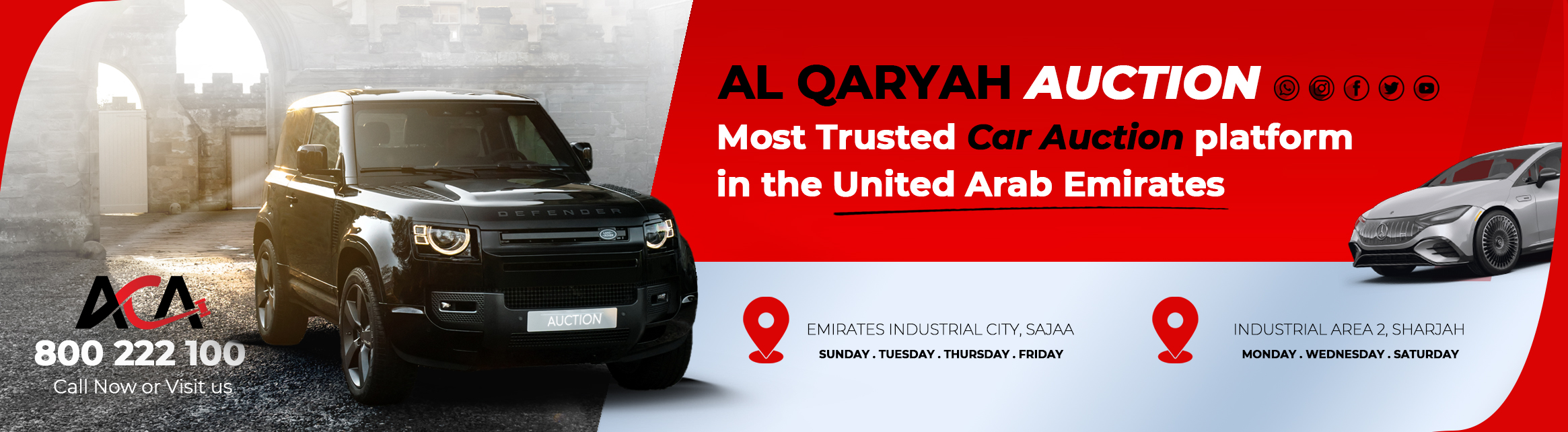 Al Qaryah Car Auction In Sharjah, Dubai UAE | Salvage Car Auction